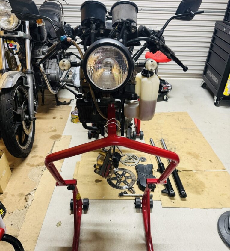 【絶版2ストローク】HONDA NS-1 リフレッシュ計画 その6 フロントフォークOH編 | YK-BASEブログ